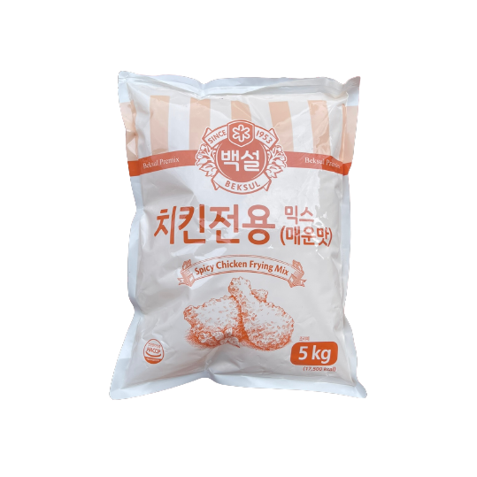 [CJ] Fried Chicken Frying Mix Powder 5Kg Spicy (Box of 2) – Budget Box