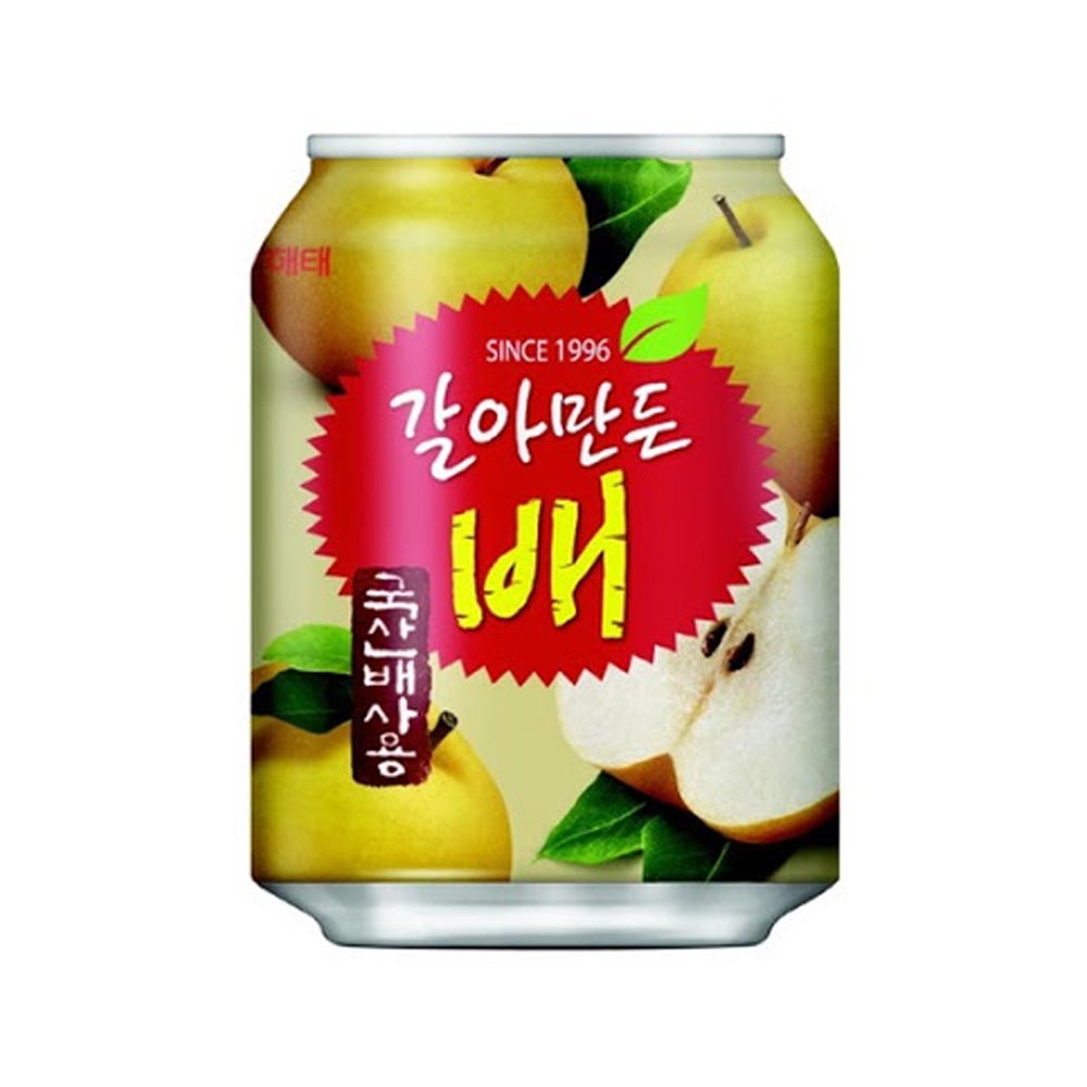 [Haitai] Crushed Pear Juice 238ml – Budget Box