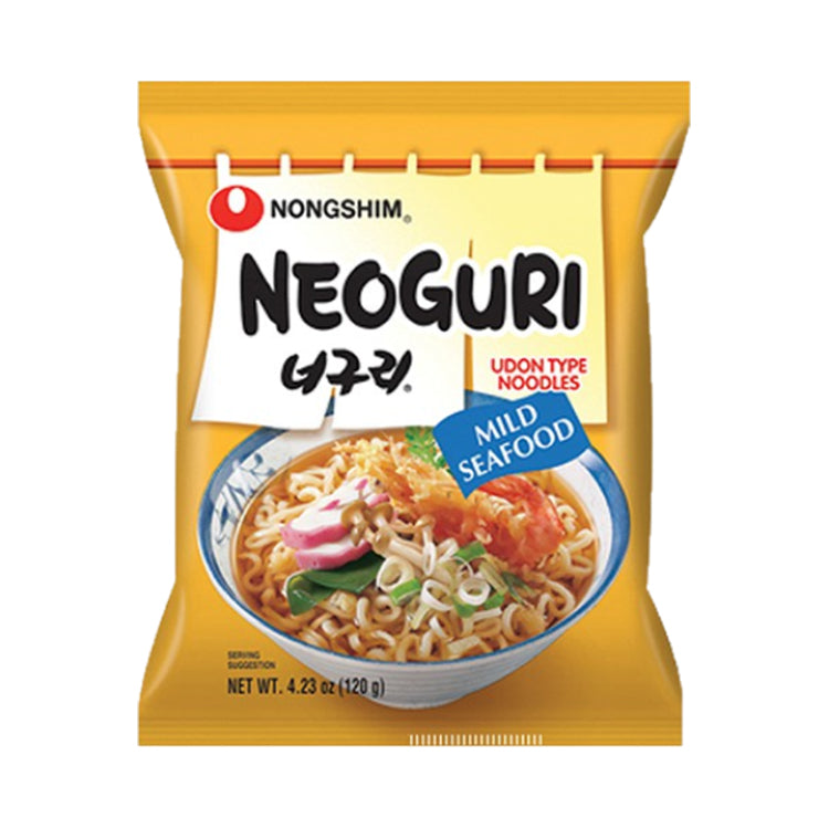[Nongshim] Neoguri Udon Ramen Mild 120g (Box of 40) – Budget Box