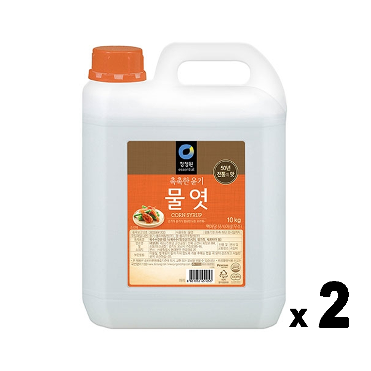 [Chungjungone] Mulyeot Corn Syrup 10 Kg (Box of 2) – Budget Box