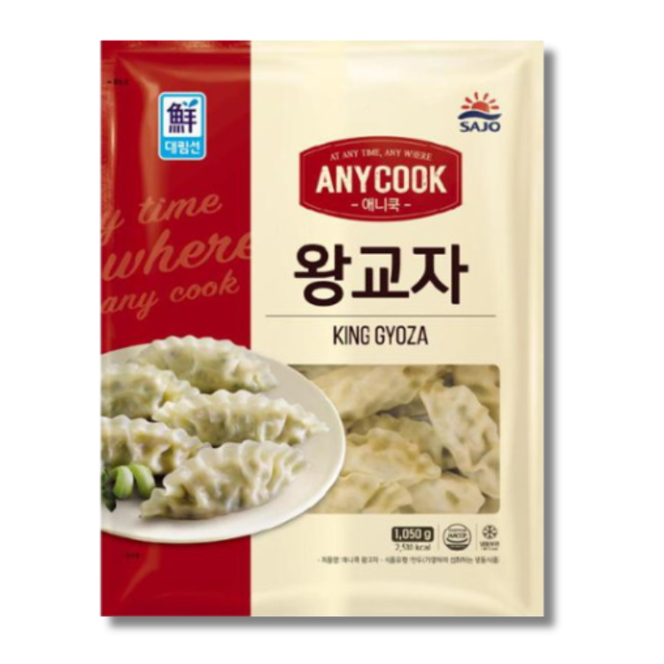 [Daerim] Anycook King Gyoza Dumplings 1.05 Kg (Box of 6) – Budget Box