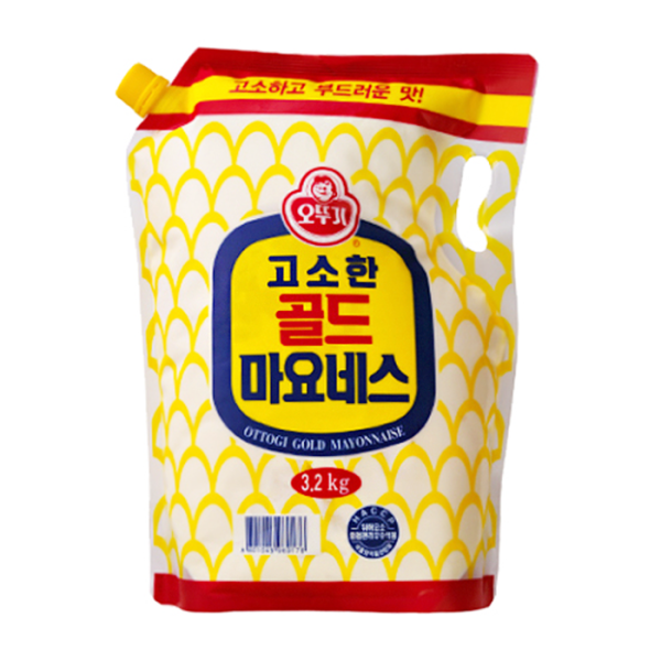 [Ottogi] Gold Mayonnaise 3.2Kg (Box of 4) – Budget Box