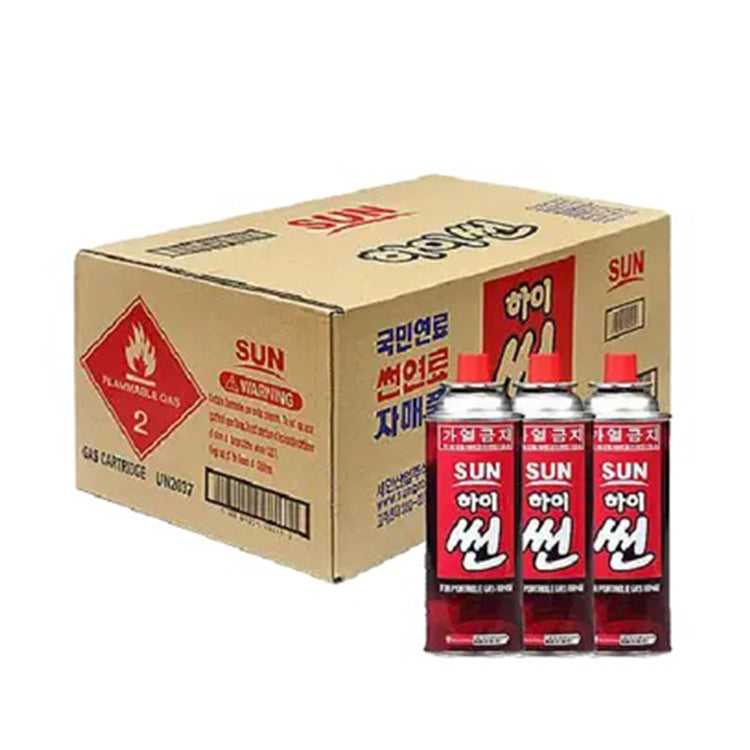 [Hi Sun] Butane Gas 220g*28 – Budget Box