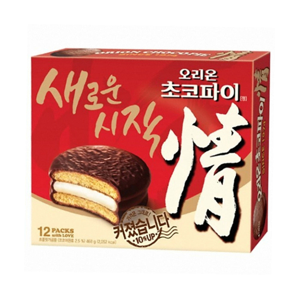 [Orion] Choco Pie Chocolate Cake 468g – Budget Box