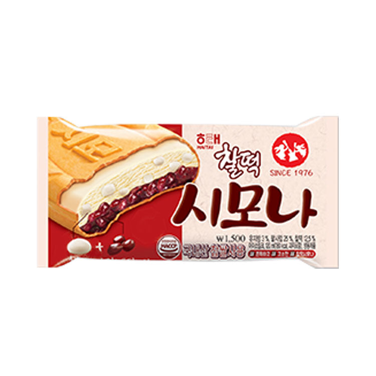 [Haitai] Simona Red Bean Ice Cream Sandwich 120ml – Budget Box