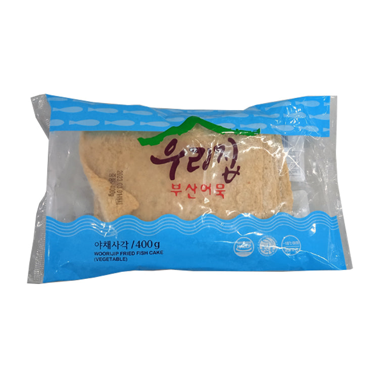 [Woorijip] Square Fish Cake 400g – Budget Box
