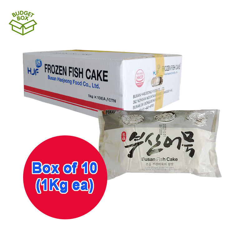 [KFood] Busan Square Fish Cake 1Kg*10 – Budget Box