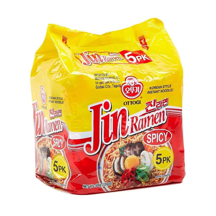 [Ottogi] Jin Ramen Spicy – Budget Box